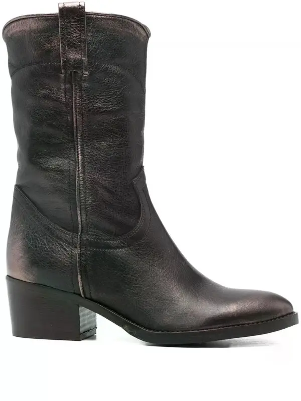 CURIOSITÈ Canna 2808 Leather Boots