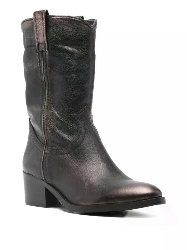 CURIOSITÈ Canna 2808 Leather Boots