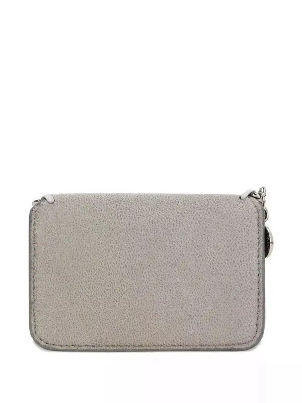 Stella McCartney Small Falabella Flap Chain Wallet - Grey