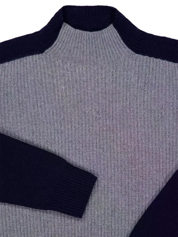 Stella McCartney Long Sleeve Two-tone Sweater