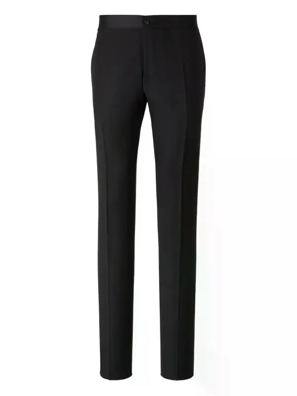 Canali Impeccabile Shawl-lapel Button Suit - Black