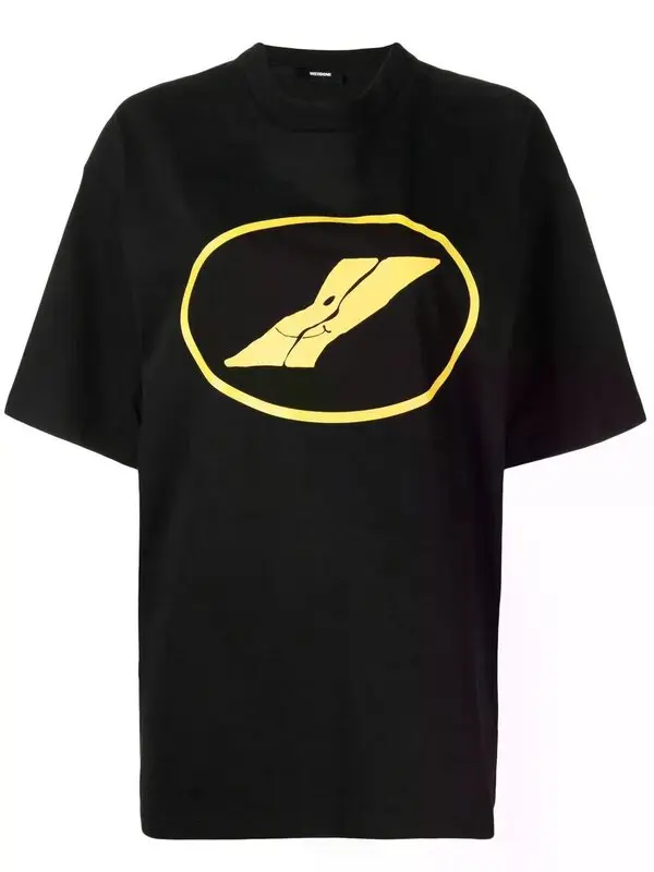 We11Done Logo-print Crew-neck T-shirt
