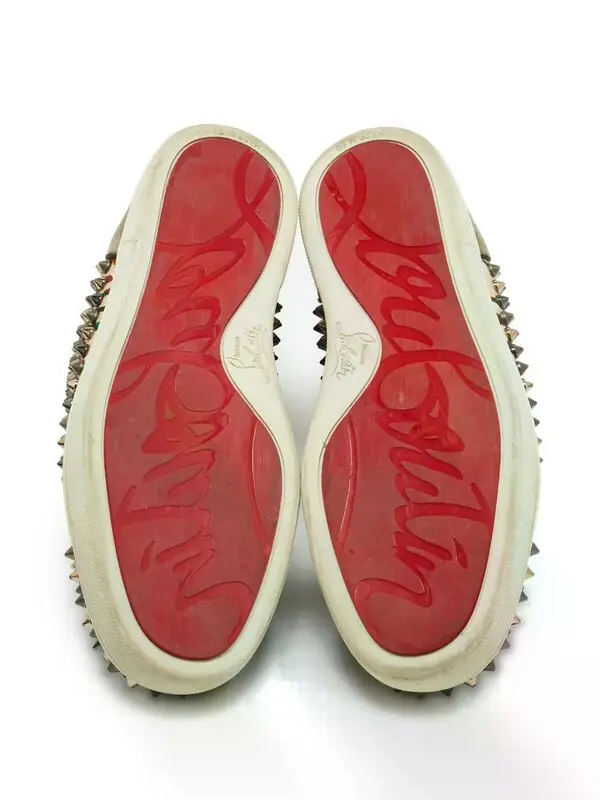 CHRISTIAN LOUBOUTIN Louis Spikes High-top Sneakers