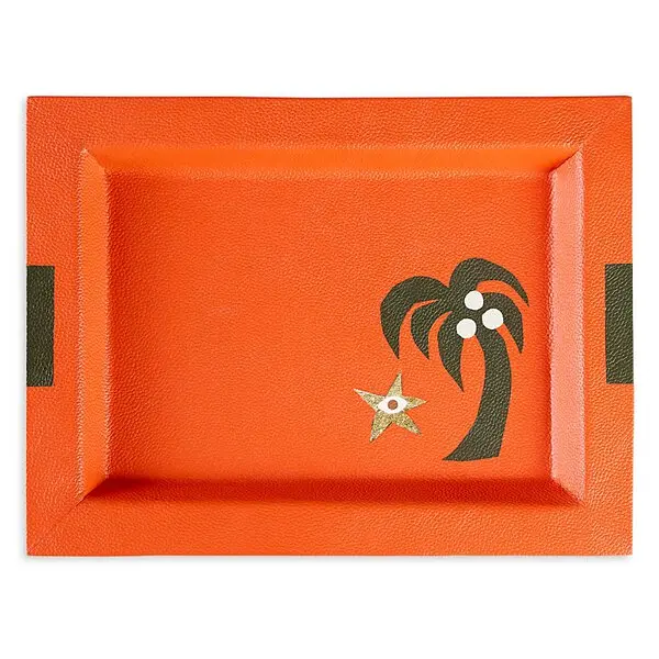 Jonathan Adler Playa Leather Tray