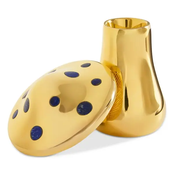 Jonathan Adler Large Brass Mushroom Box