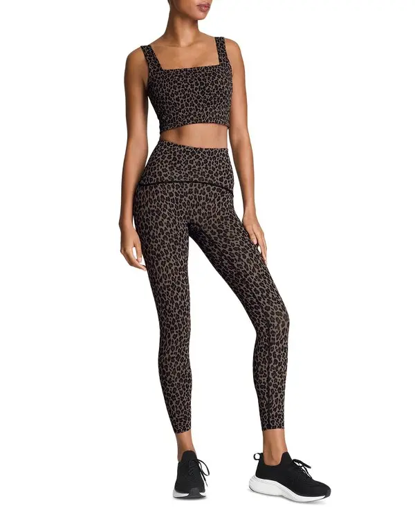 Spanx Booty Boost 7/8 Leopard Leggings