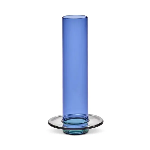 SERAX Vase S Glass Towers - Blue