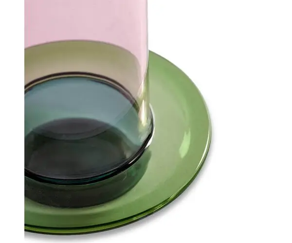 SERAX Vase M Glass Towers - Pink