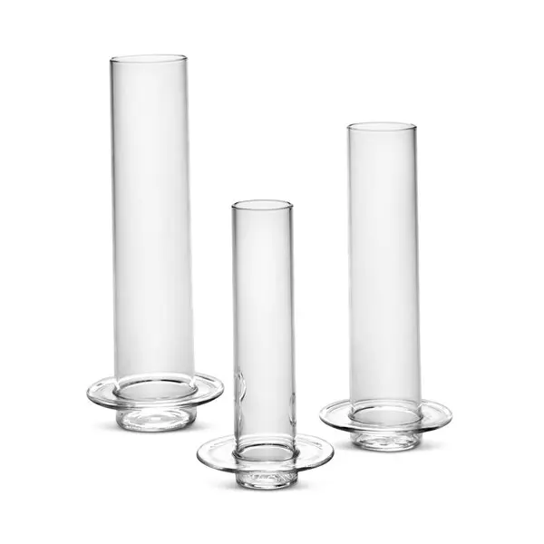 SERAX Vase L Glass Towers - Transparent