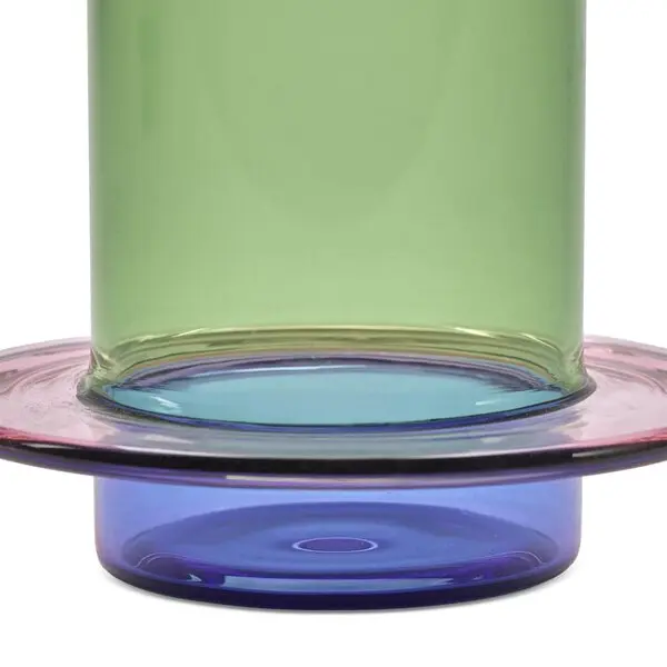 SERAX Vase L Glass Towers - Green