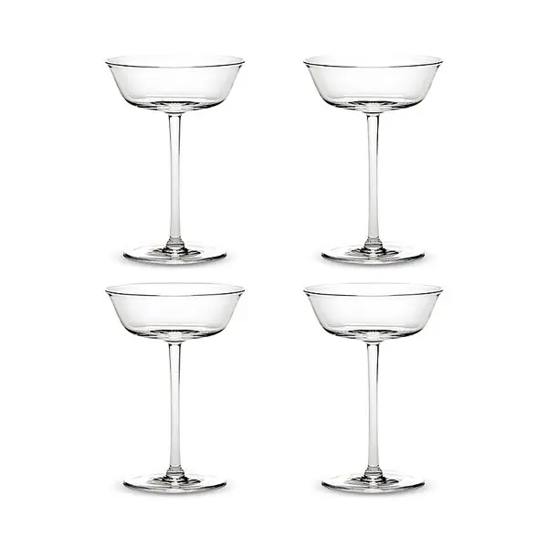 SERAX Grace Champagne Coupe, Set Of 4 - Transparent