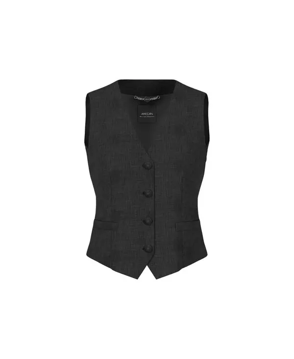 MARC CAIN Fitted Waistcoat With Belt