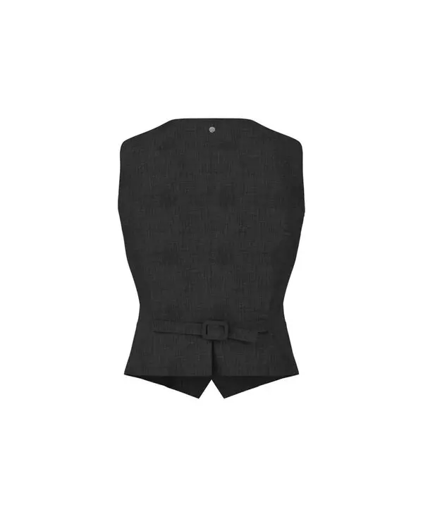 MARC CAIN Fitted Waistcoat With Belt