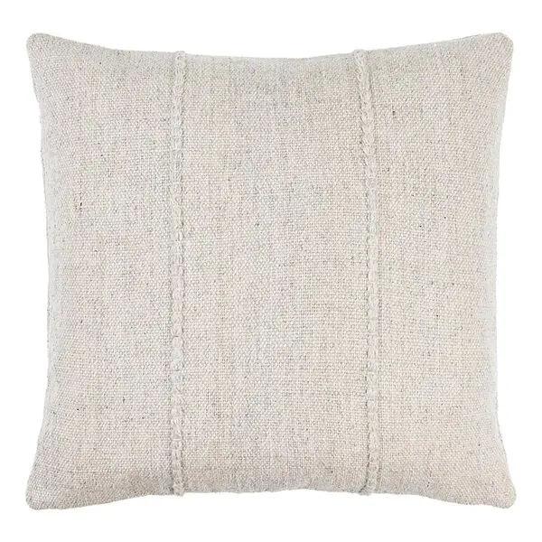 LIVABLISS Surya Mudcloth Decorative Pillow - Ivory