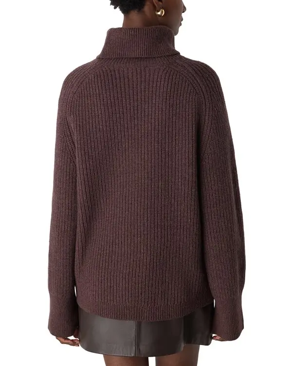 Whistles Heavy Gauge Roll Neck Knit Sweater