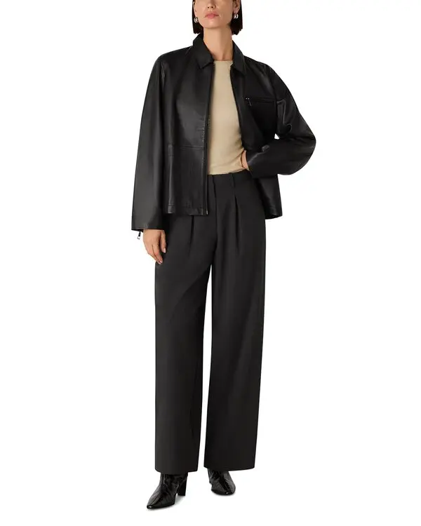 Whistles Sparkle Rib Jersey Top