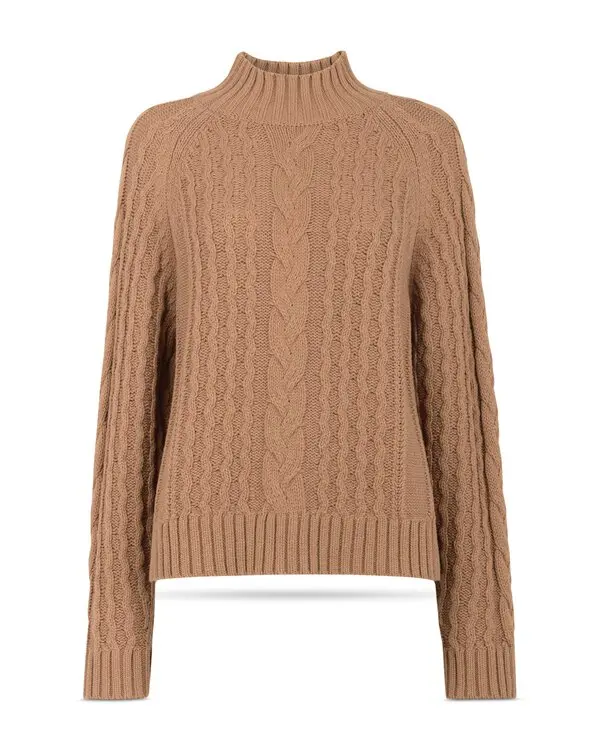 Whistles Cable Wool-blend Knit Sweater