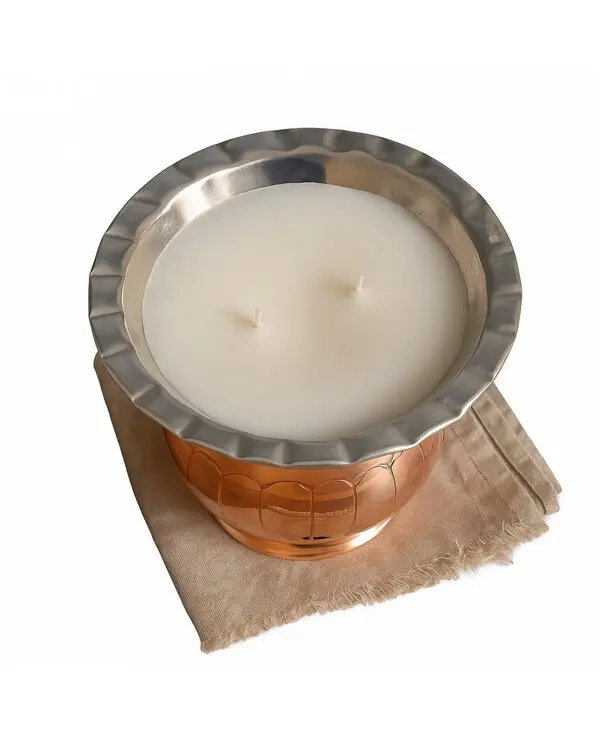 COPPERMILL KITCHEN Cmk Vintage French Inspired Peach Sangria Candle