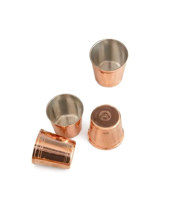 COPPERMILL KITCHEN Cmk Vintage Inspired Shot Glass, Set Of 4
