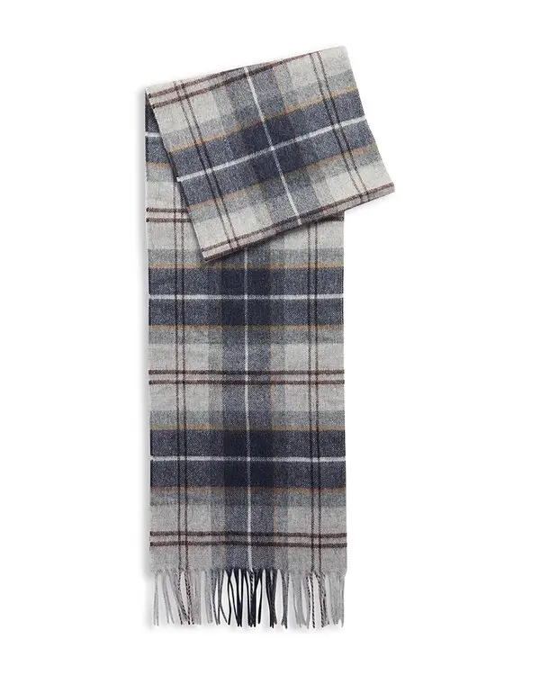 Barbour Tartan Scarf - Grey Midnight