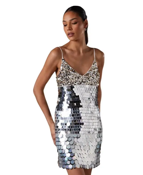 Coast Sequin Cami Mini Dress