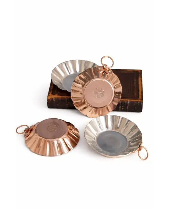 COPPERMILL KITCHEN Cmk French Inspired Tartlet Moulds, Set Of 4