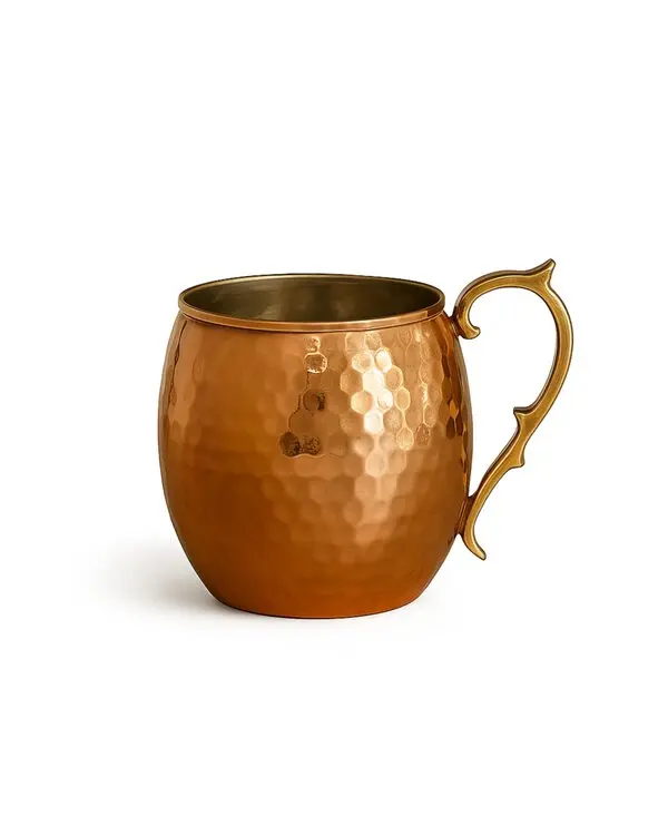 COPPERMILL KITCHEN Cmk Vintage Inspired Moscow Mule Mugs, Set Of 4