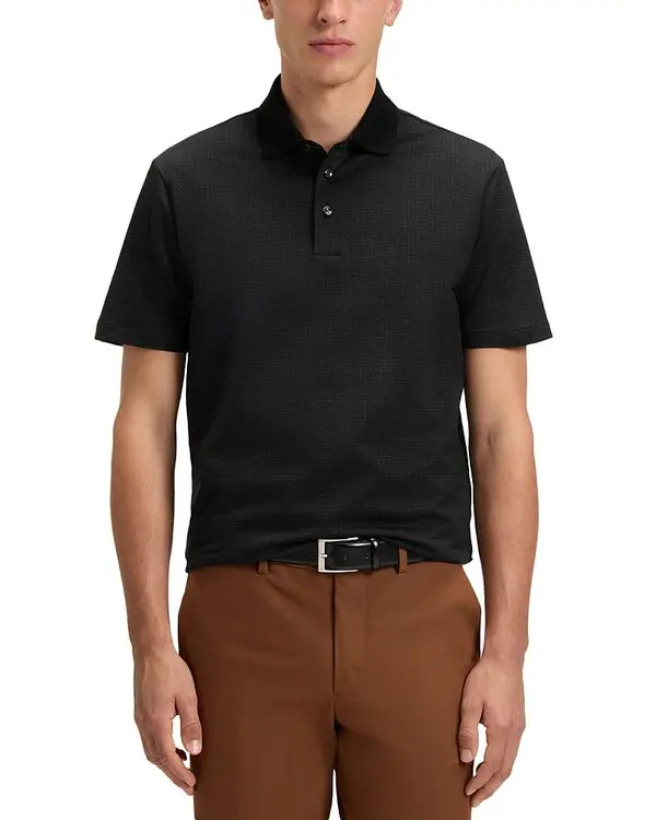BOSS Parris Short Sleeve Polo Shirt - Black