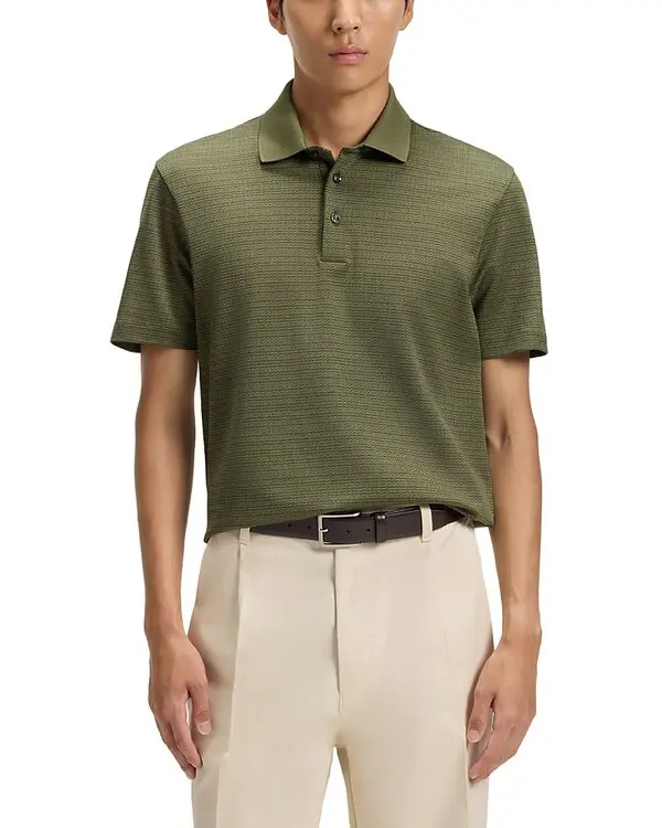 BOSS Parris Short Sleeve Polo Shirt - Medium Green