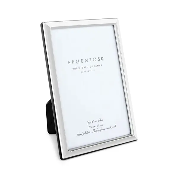 ARGENTO SC Sterling Silver Picture Frame, 4 X 6