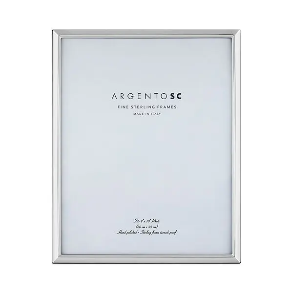 ARGENTO SC Sterling Silver Picture Frame, 8 X 10 - No Color