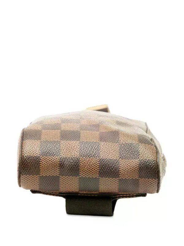 LOUIS VUITTON 2003 Damier Ebene Geronimos Crossbody Bag