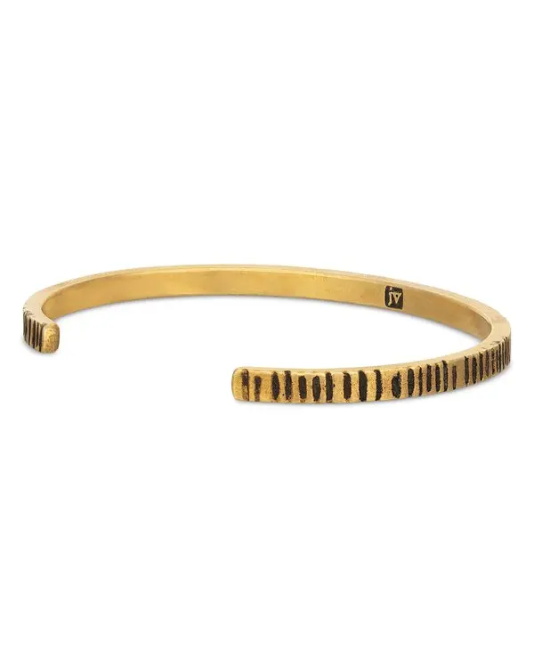 John Varvatos Notched Cuff Bracelet