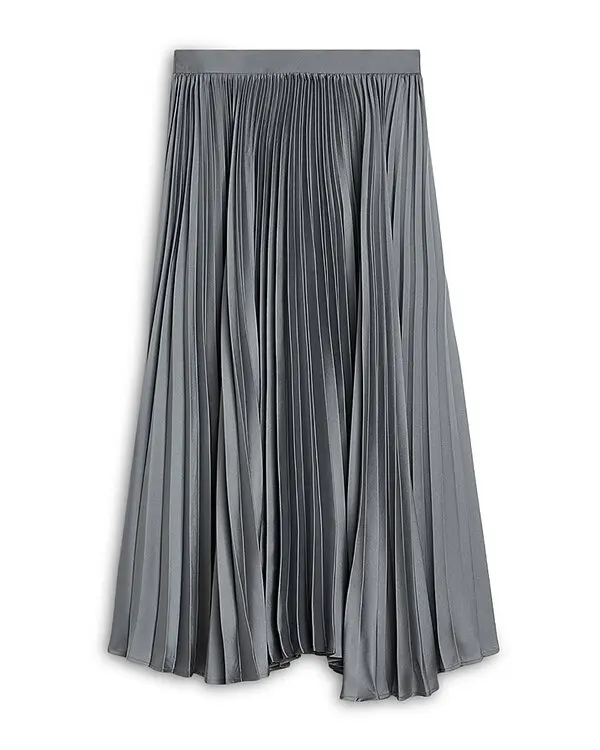 JIL SANDER Pleated Midi Skirt