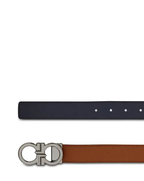 FERRAGAMO Leather Reversible Belt