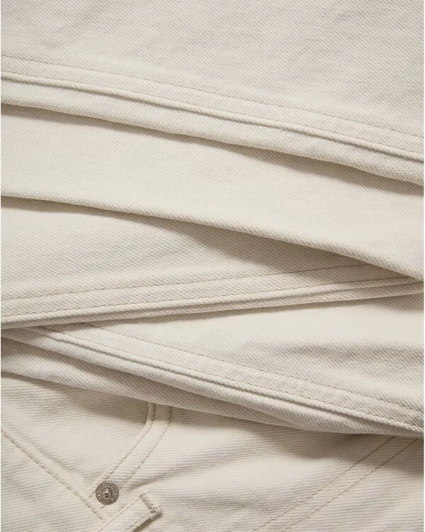 Veronica Beard Leah Mid-rise Straight Jeans - Ecru