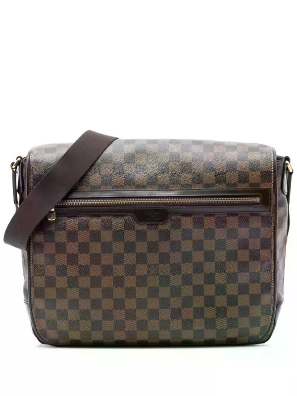 LOUIS VUITTON 2008 Damier Ebene Spencer Crossbody Bag