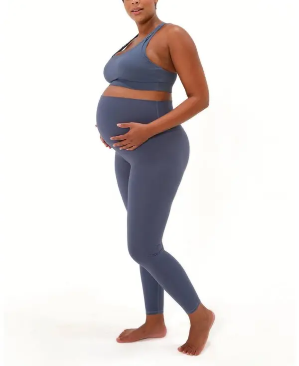 AXK Athletic Maternity Legging - Blue