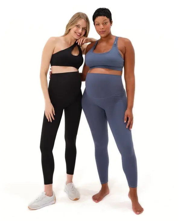 AXK Athletic Maternity Legging - Blue
