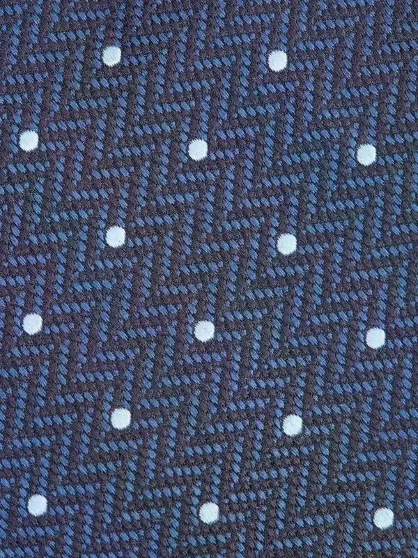 Brioni Polka-dot Neck Tie