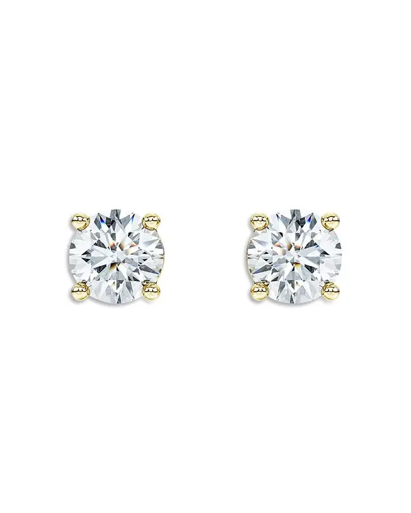SWAROVSKI 14k Yellow Lab Grown Diamond Stud Earrings - Gold