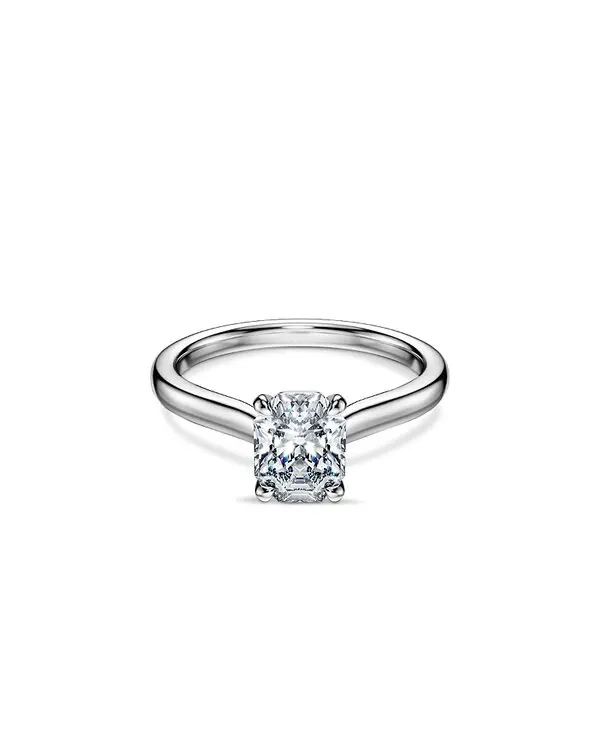 SWAROVSKI 14k Lab Grown Diamond Solitaire Ring - White Gold