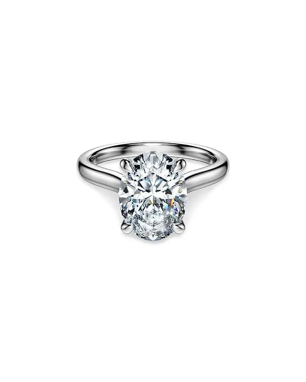 SWAROVSKI Eternity Certified Lab Grown Diamond Oval Engagement Ring - White Gold