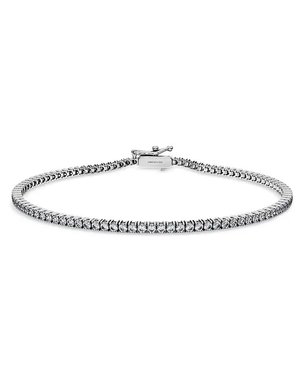 SWAROVSKI Eternity Lab Grown Diamond Tennis Bracelet - White Gold