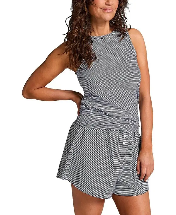 Hunkemoller Pyjamaset Singlet Jersey - Peacoat