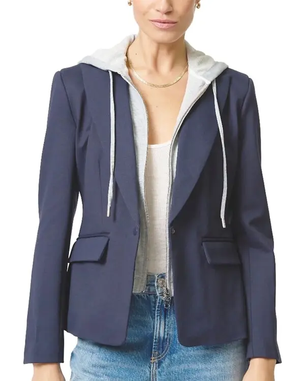 Central Park West Ryder Dickie Blazer - Grey-navy
