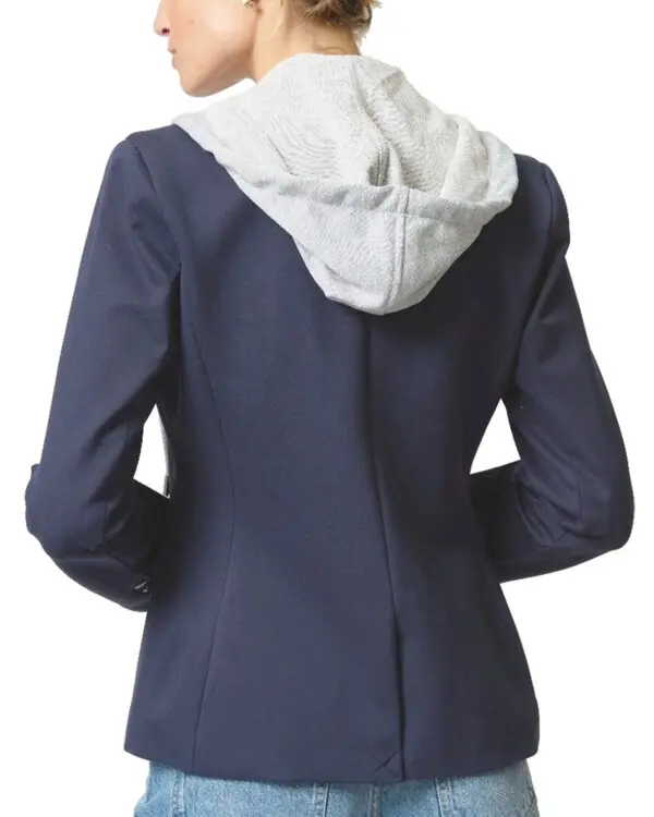 Central Park West Ryder Dickie Blazer - Grey-navy