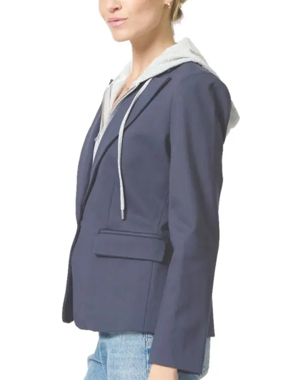 Central Park West Ryder Dickie Blazer - Grey-navy