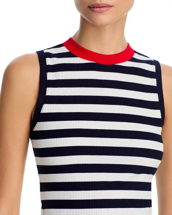 French Connection Esmae Ribbed Sleeveless Top