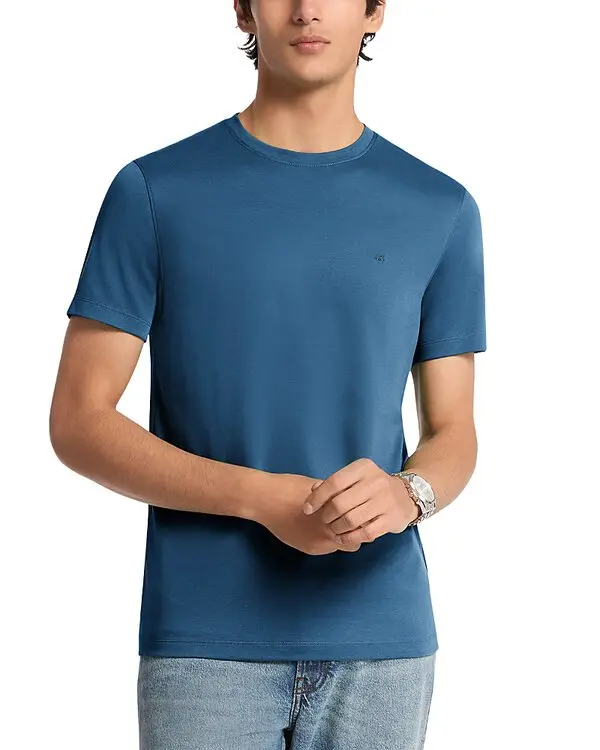 Michael Kors Sleek Crewneck T-shirt - River Blue